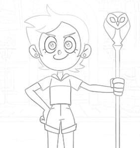 23 The Owl House Coloring Pages (Printable PDF) | Geeky Matters