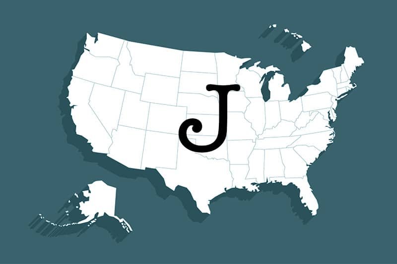 States That Start With J? (Eh, Not In The Country)